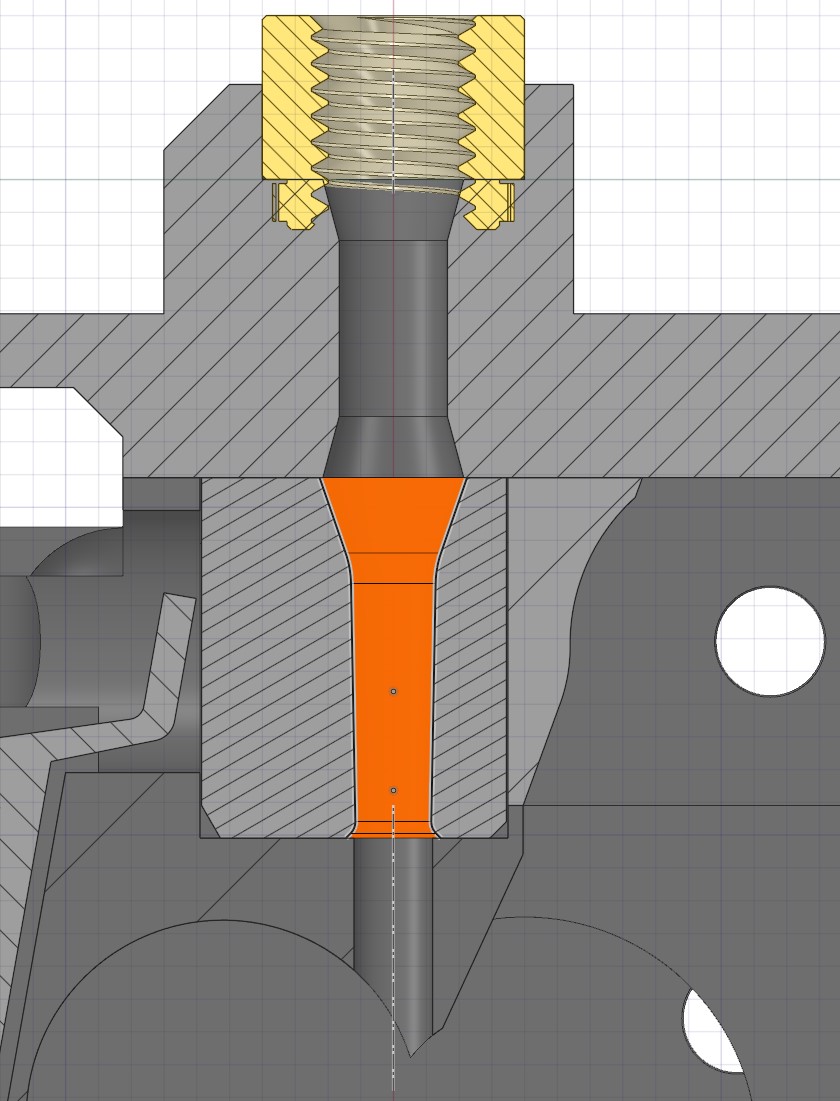 MMU2S Extruder Chimney and Adaptor Mod by Pcop | Download free STL ...