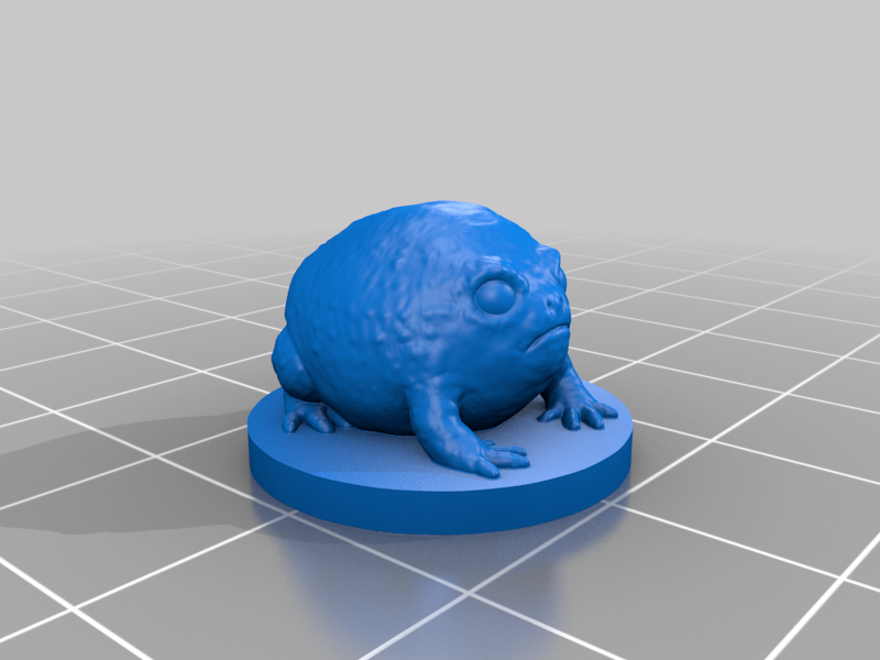 Desert Rain Frog by Schlossbauer | Download free STL model | Printables.com