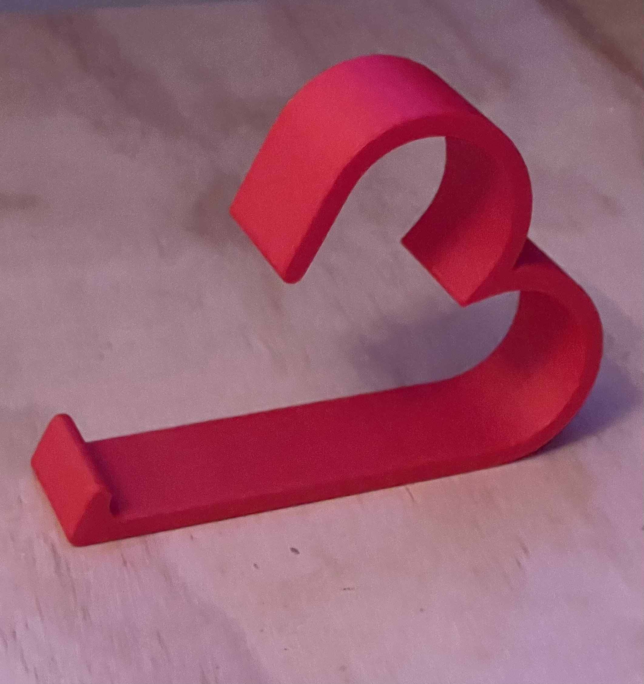 Heart Phone Stand by Cspar7 | Download free STL model | Printables.com