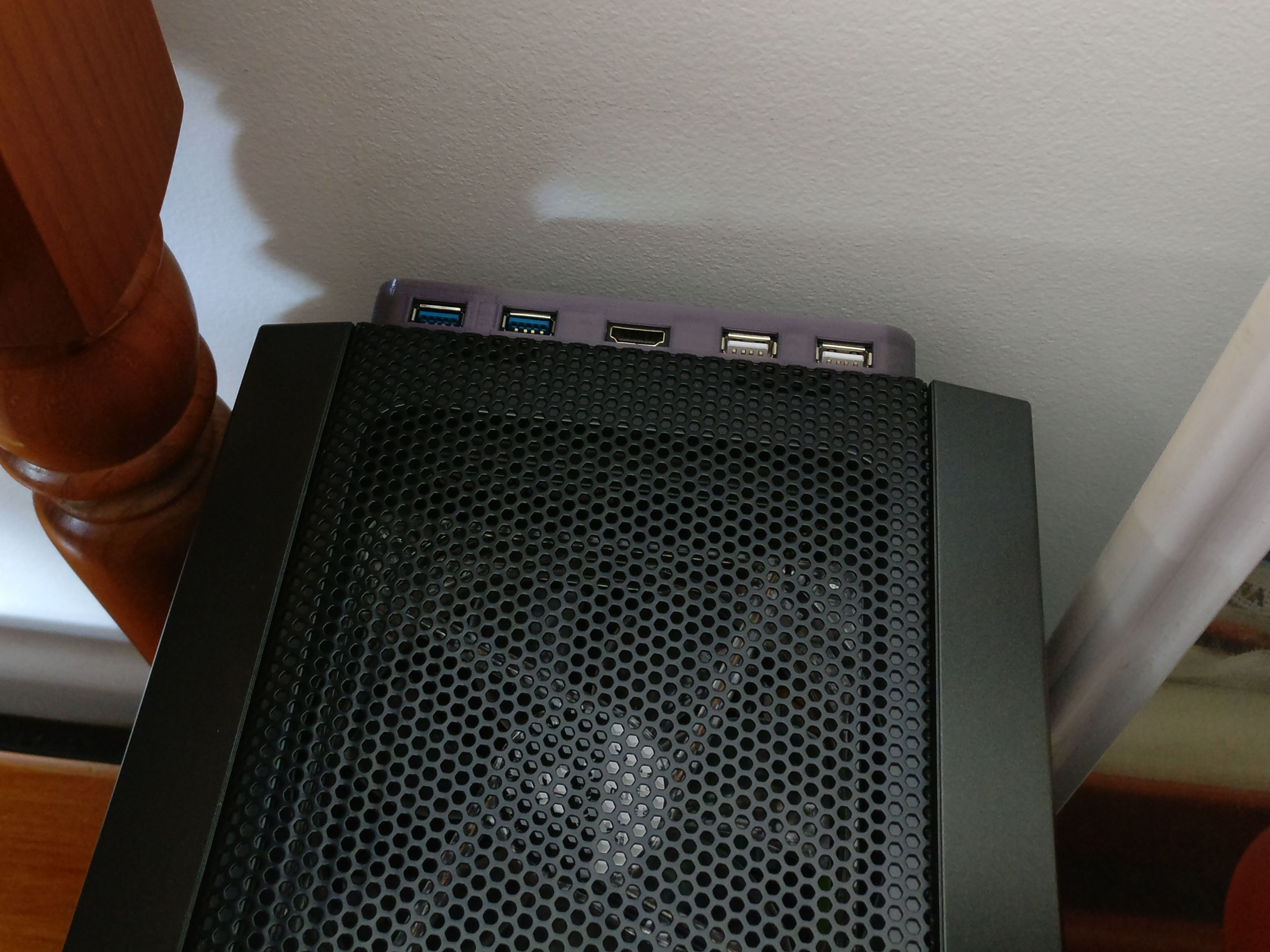 USB & HDMI Extension Cable PC Case Mount by ANTALIFE | Download free ...