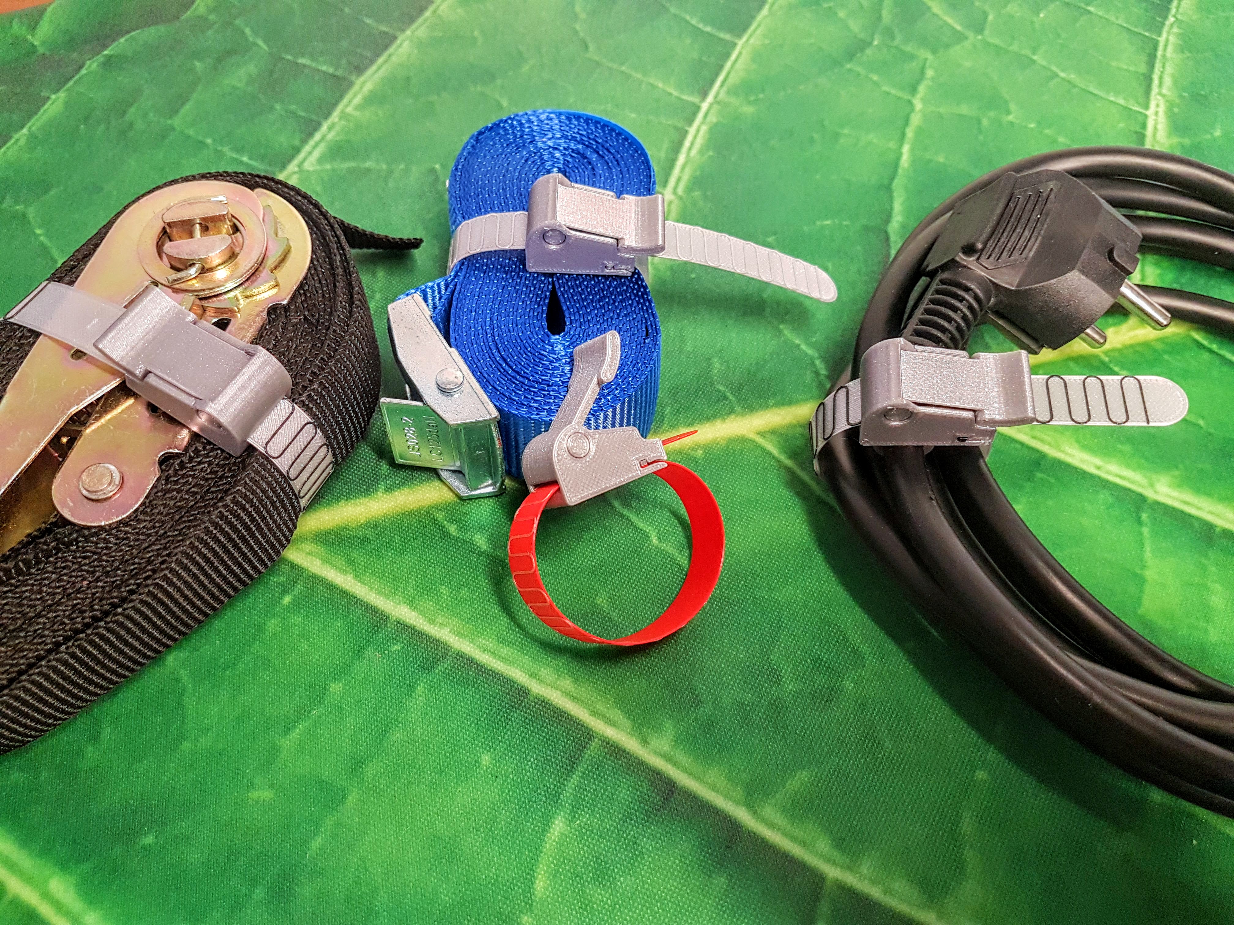 One For All | Cable Strap | Print In Place Clamp | Belt by Extrutim ...