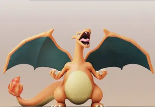 mega charizard stl by BEGINNER LEVEL HOBBIES | Download free STL model ...