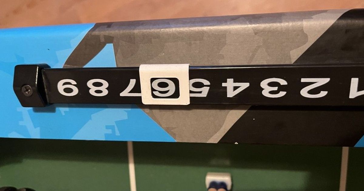 Table football point counter by martinronn | Download free STL model ...