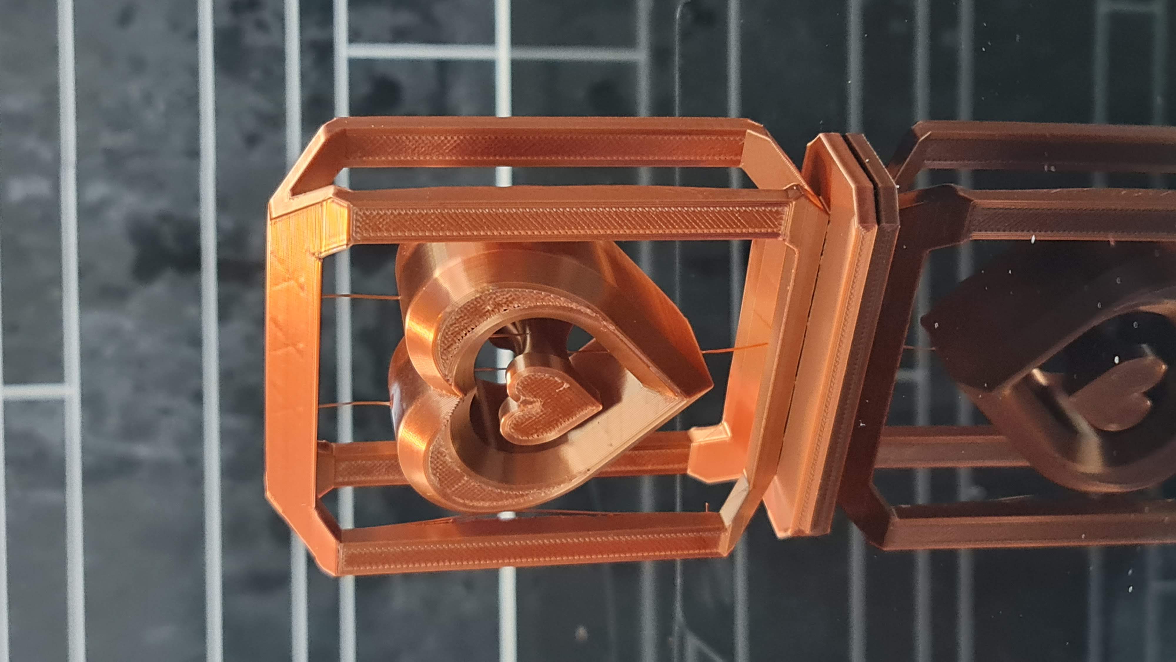 Floating Hearts by Stacking Layers | Download free STL model ...