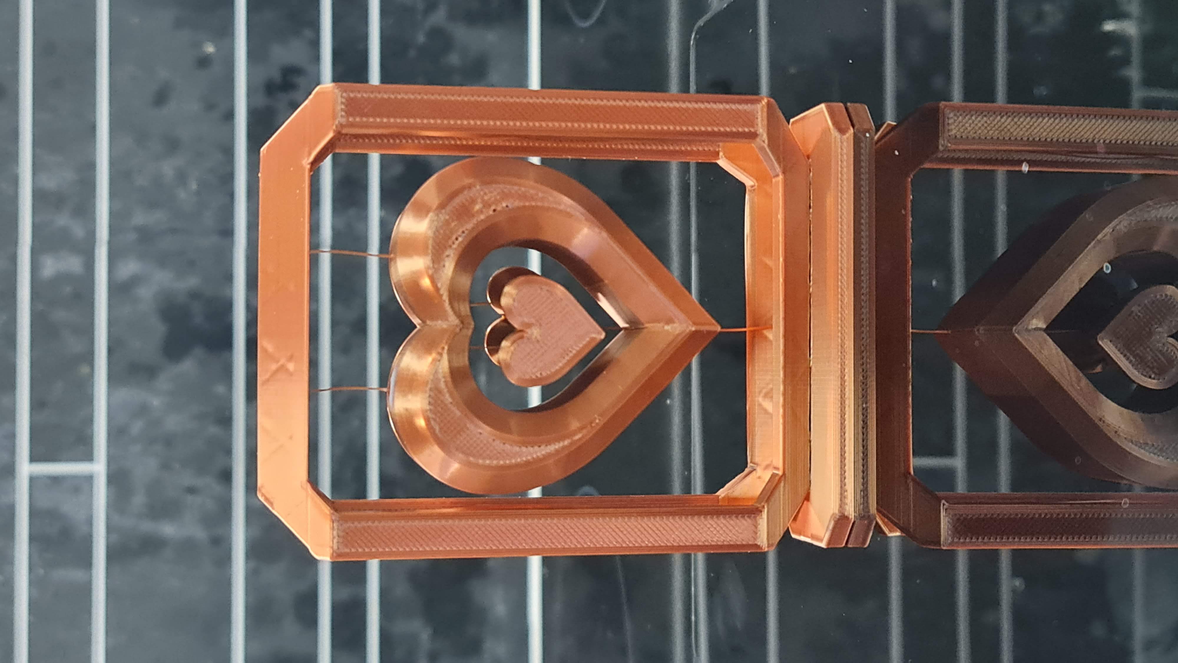 Floating Hearts by Stacking Layers | Download free STL model ...