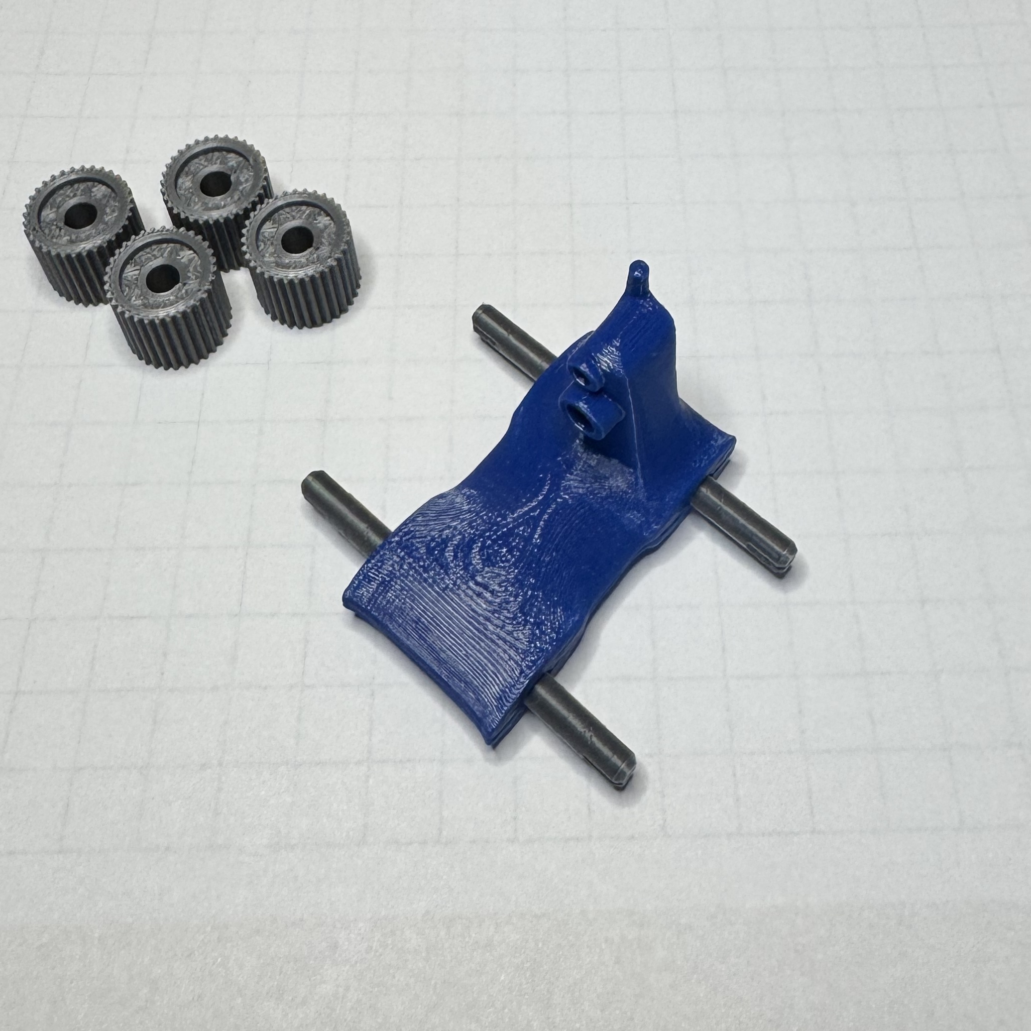 Simple Wheeled Rover by 00zaps | Download free STL model | Printables.com