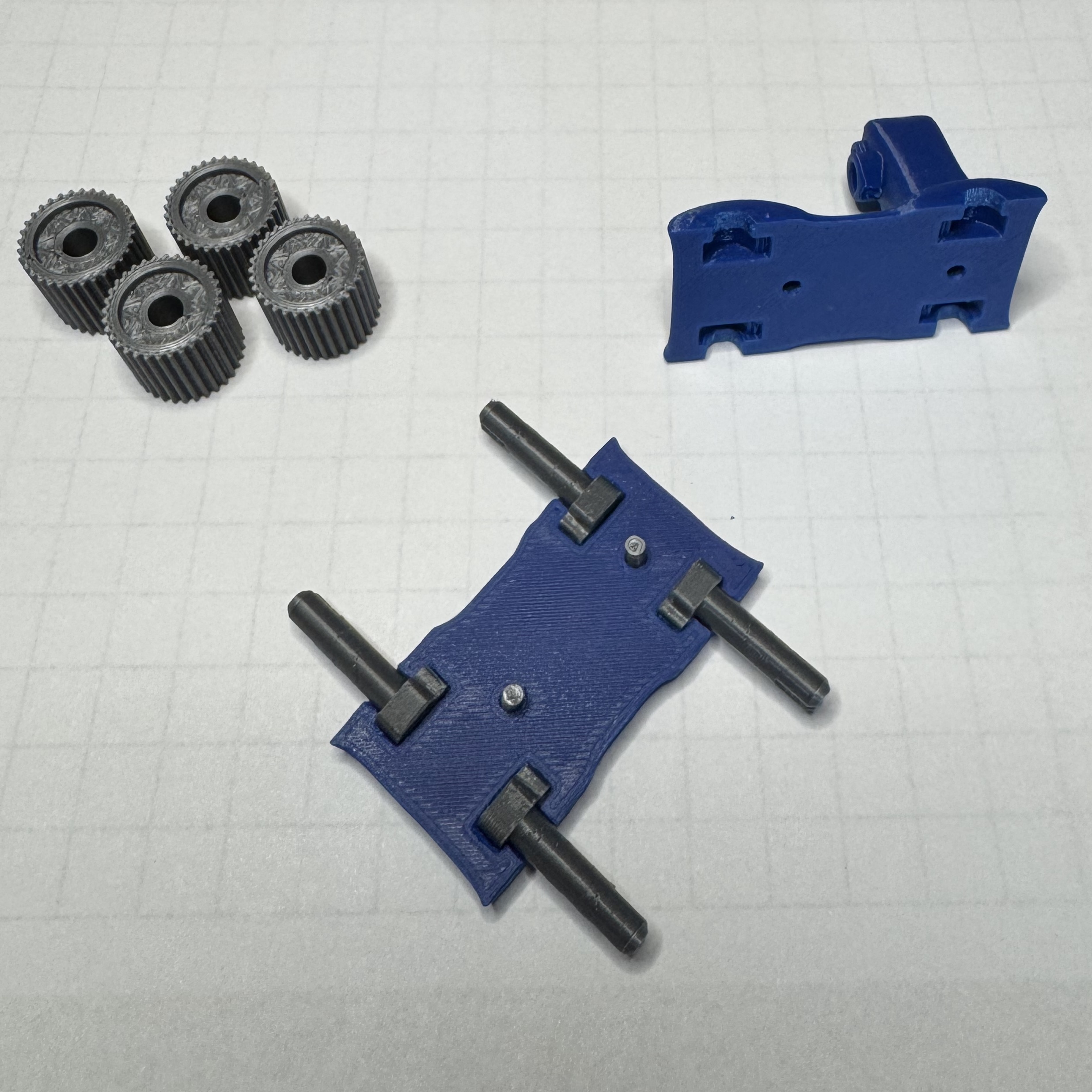 Simple Wheeled Rover by 00zaps | Download free STL model | Printables.com