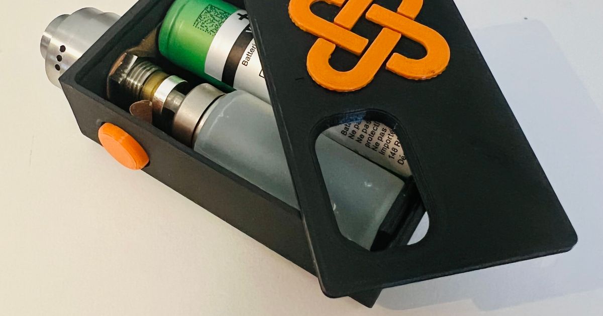 Vape Squonk Box Mod - 18650 Bottom Feeder by Macmade | Download free ...