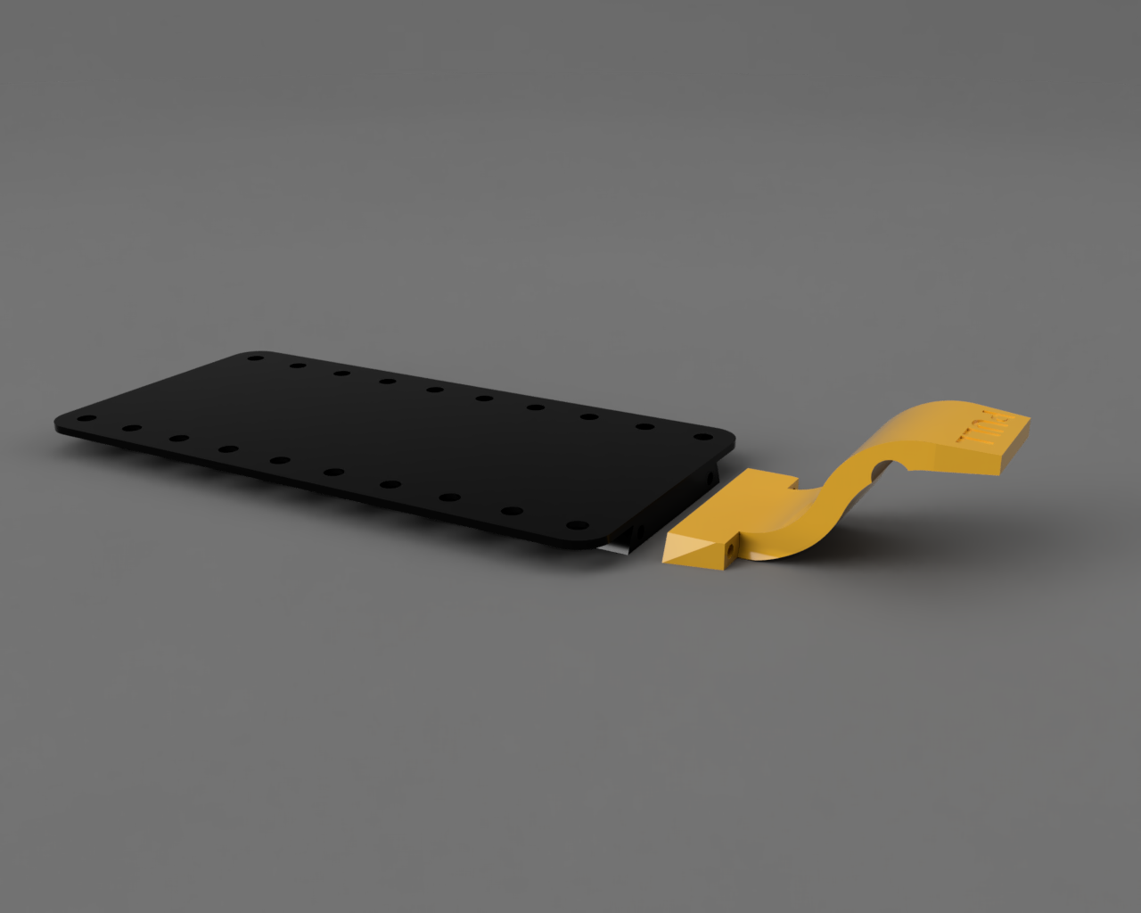 Topeak Rail Compatible Plate by Lukáš Foukal | Download free STL model ...