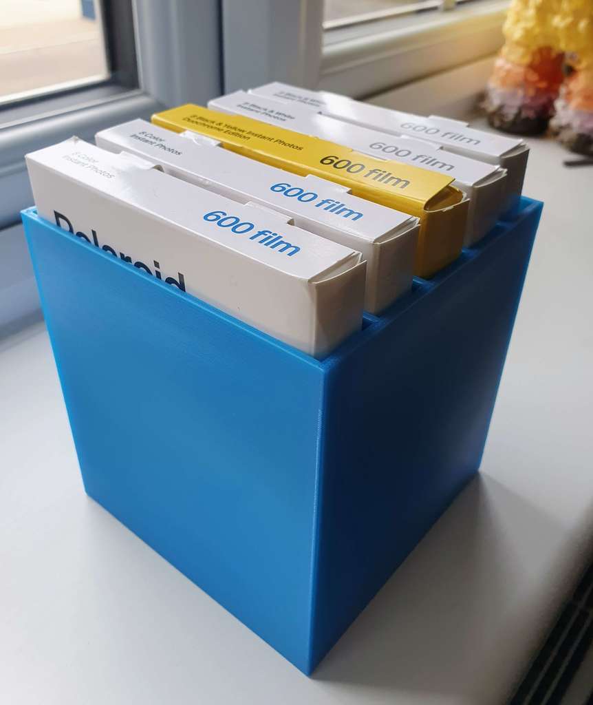 Polaroid 600 / SX-70 Film Box Storage Unit by creativemario | Download ...