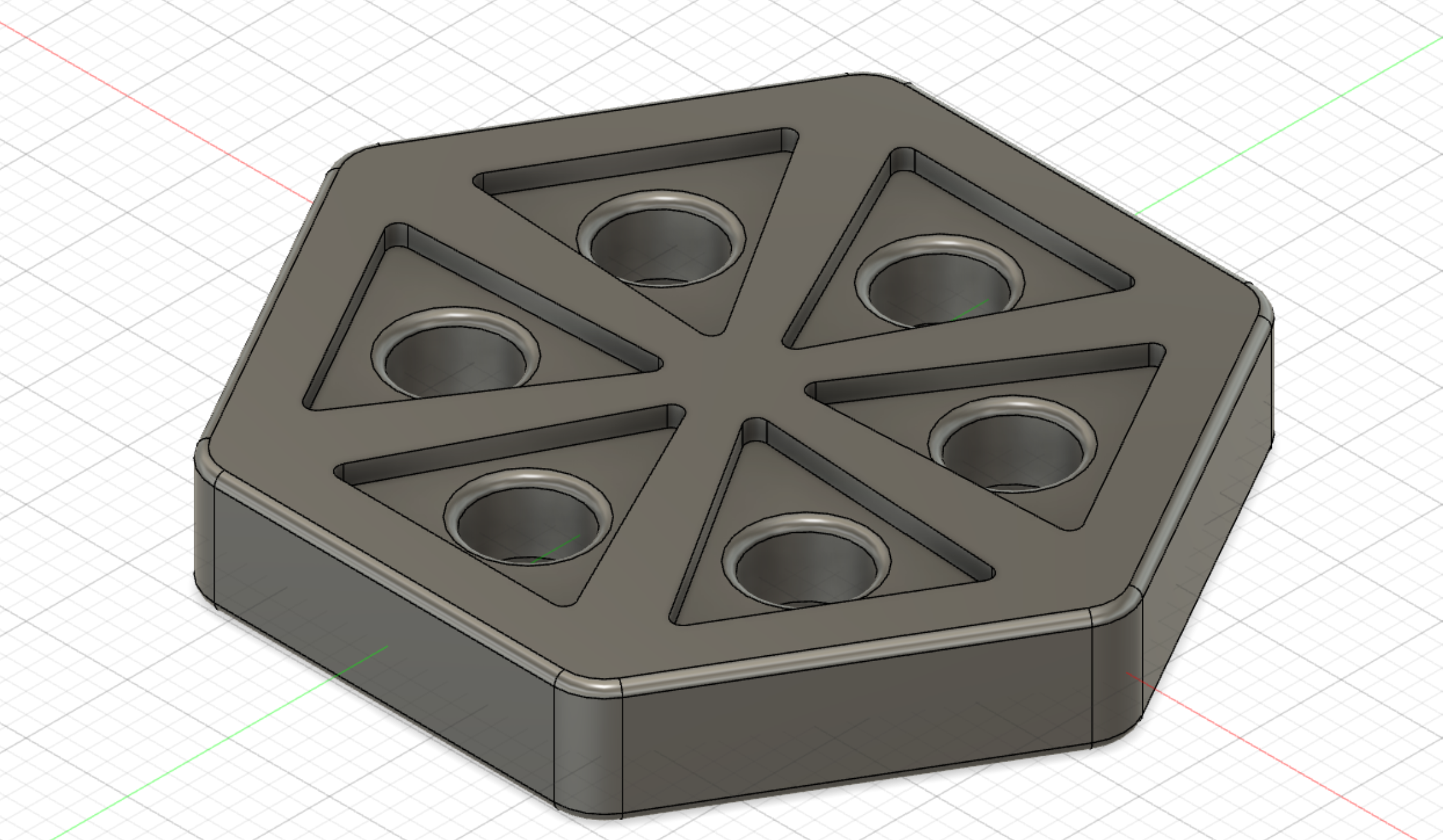 Hexagon Button by 3dprintree | Download free STL model | Printables.com