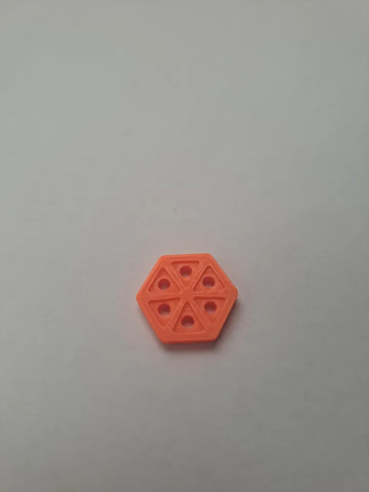 Hexagon Button by 3dprintree | Download free STL model | Printables.com