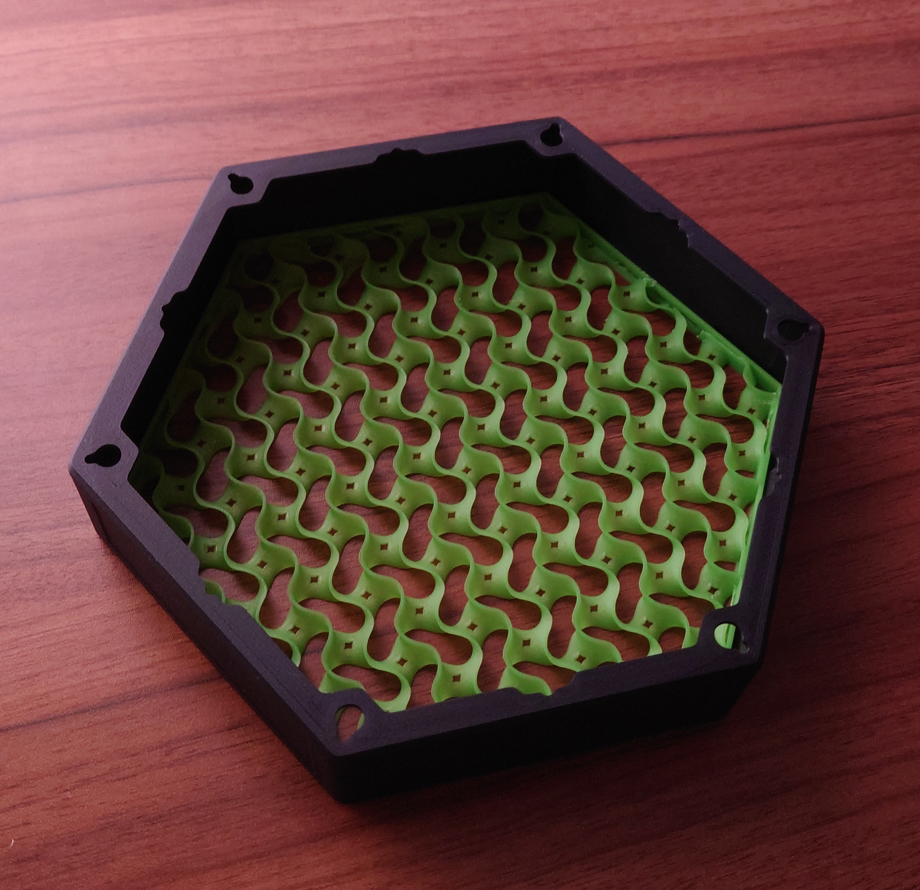 Hexagonal Infill Wall Panels by Waschtl | Download free STL model ...