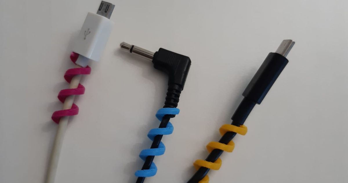 cable protector by victor_frncy | Download free STL model | Printables.com