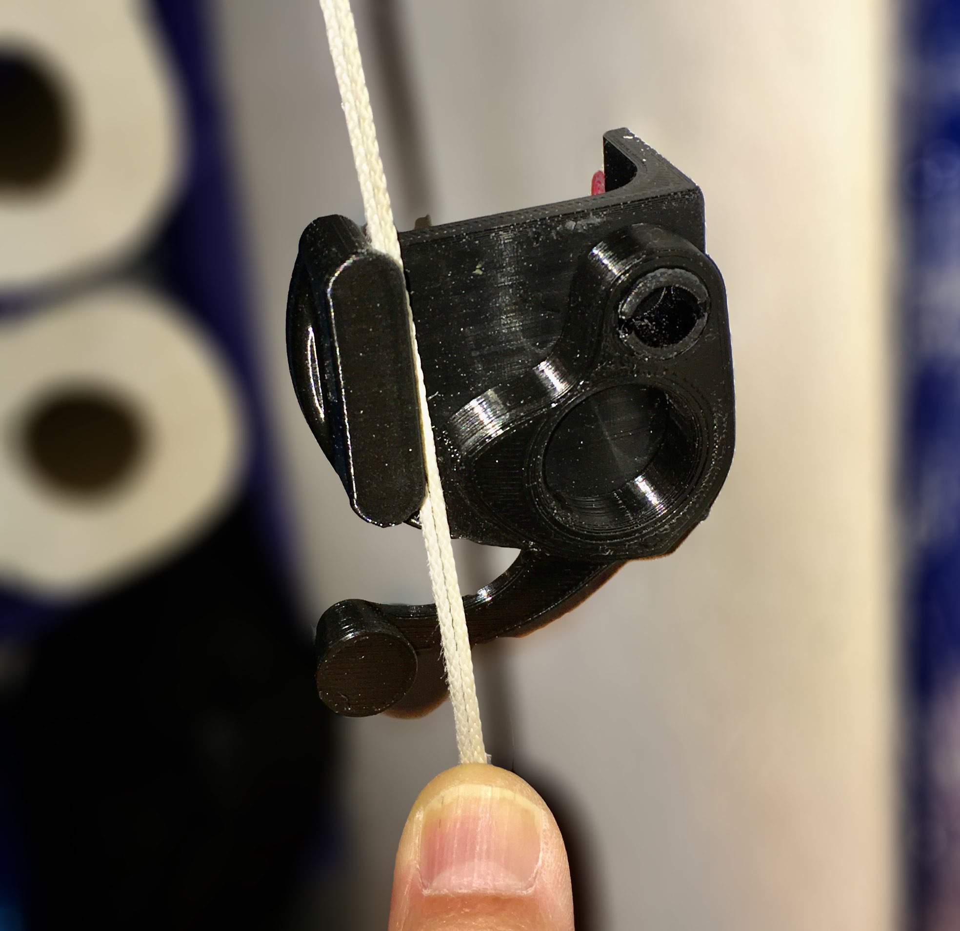 Onehand Cord clamp, blind clamp by J.P. | Download free STL model ...