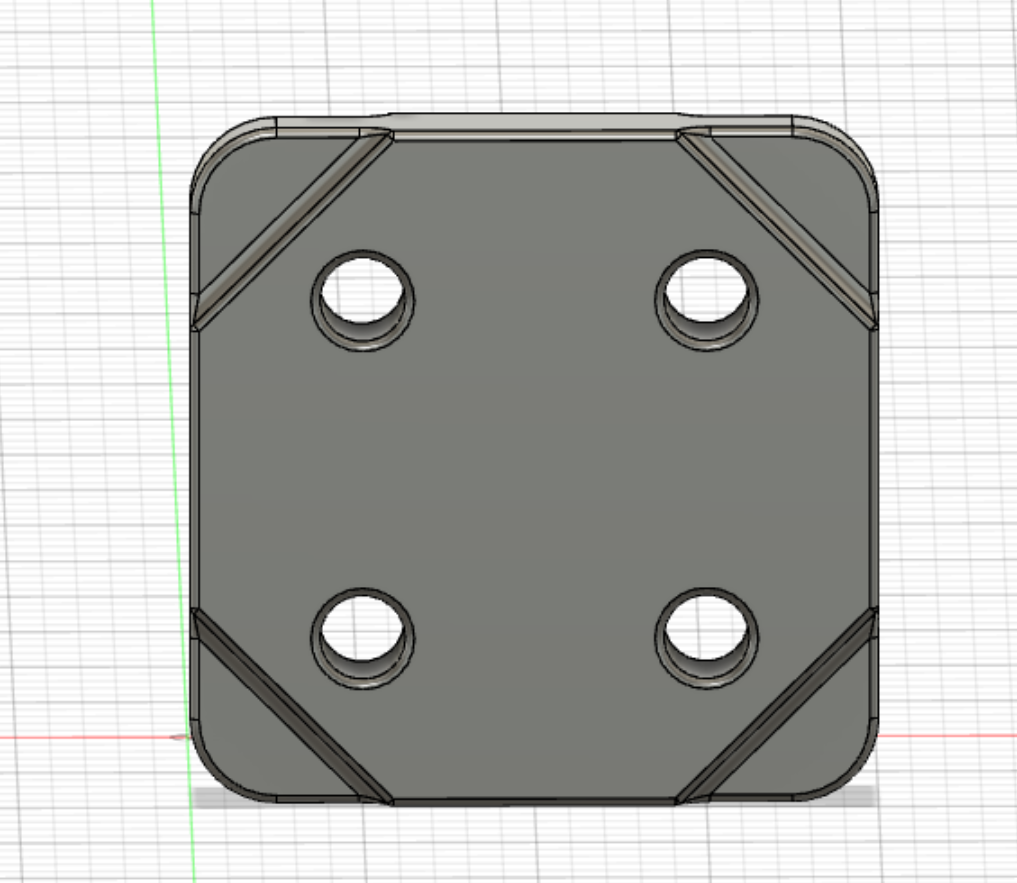 Square Button by 3dprintree | Download free STL model | Printables.com