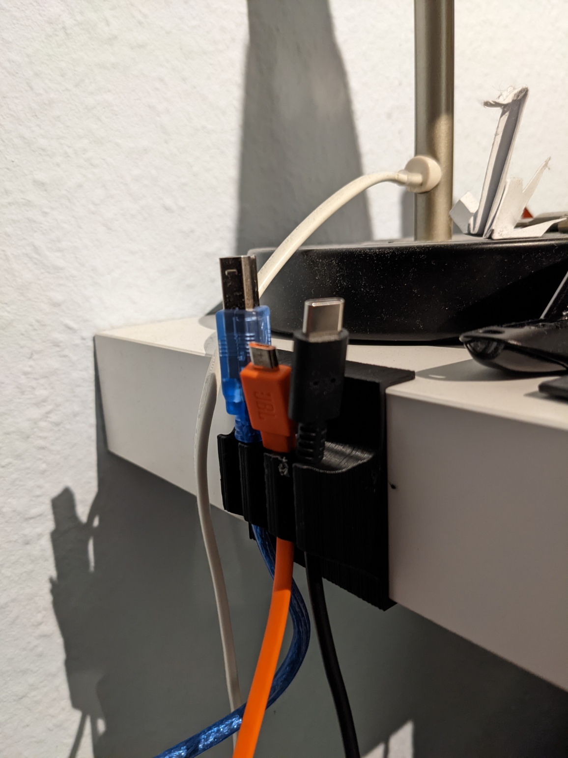 Ikea Lack Cable Holder by flo.s.make | Download free STL model ...