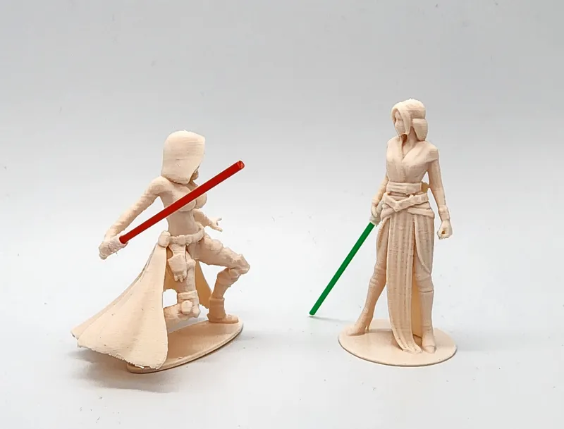 Female Sith Miniature w/Filament Lightsaber by Triple G Workshop ...
