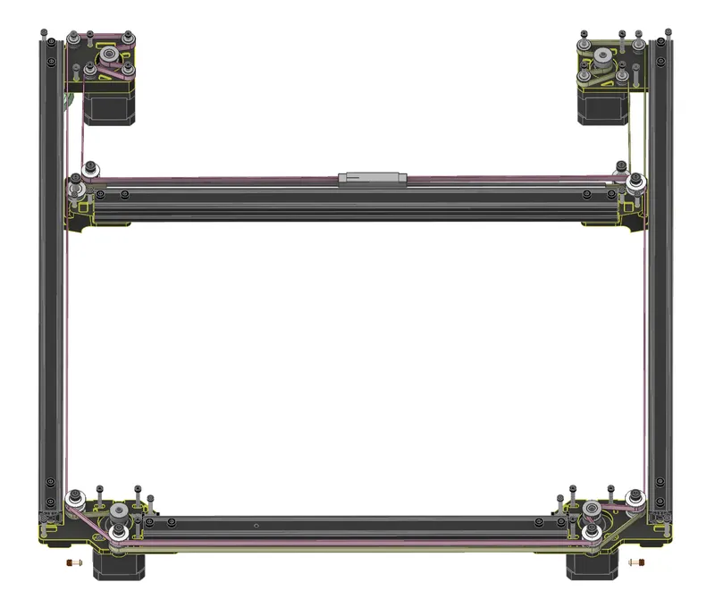 All-Wheel Drive (AWD) Mod for Sovol SV08 3D Printer by Nadir @ CN3D ...