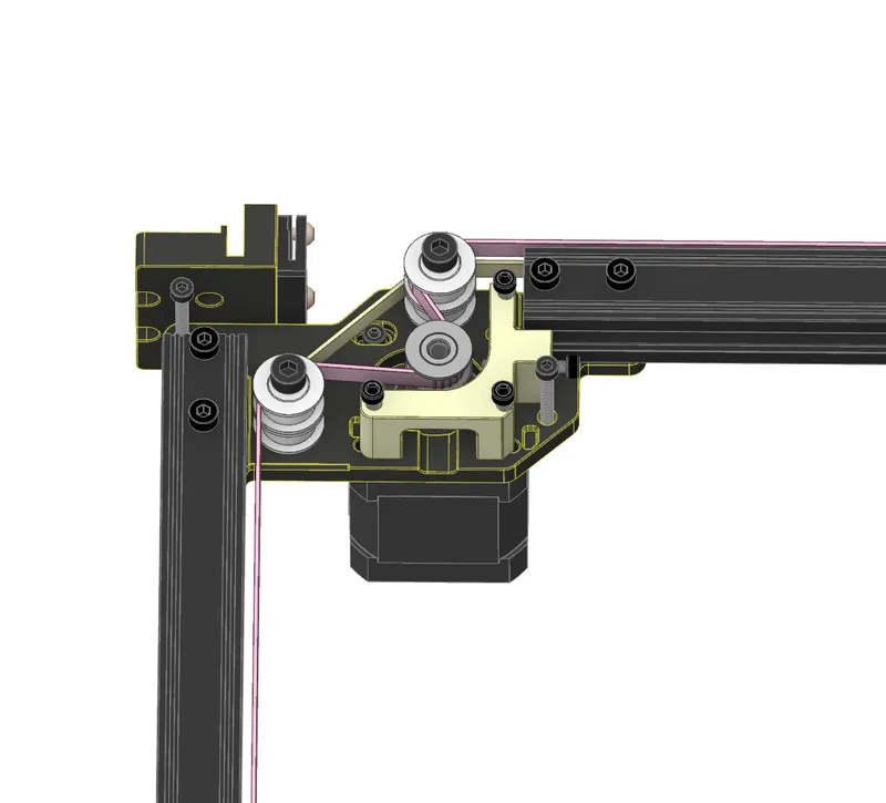 All-Wheel Drive (AWD) Mod for Sovol SV08 3D Printer by Nadir @ CN3D ...