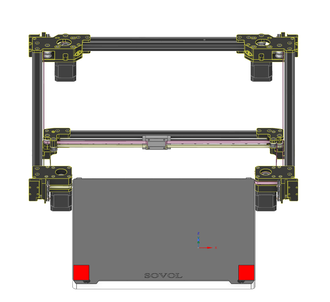 All-Wheel Drive (AWD) Mod for Sovol SV08 3D Printer by Nadir @ CN3D ...