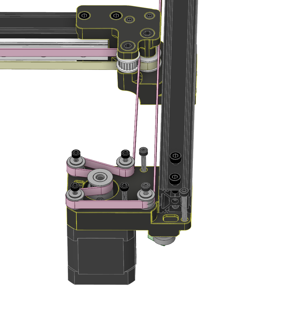 All-Wheel Drive (AWD) Mod for Sovol SV08 3D Printer by Nadir @ CN3D ...