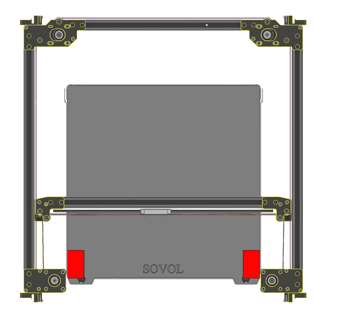 All-Wheel Drive (AWD) Mod for Sovol SV08 3D Printer by Nadir @ CN3D ...