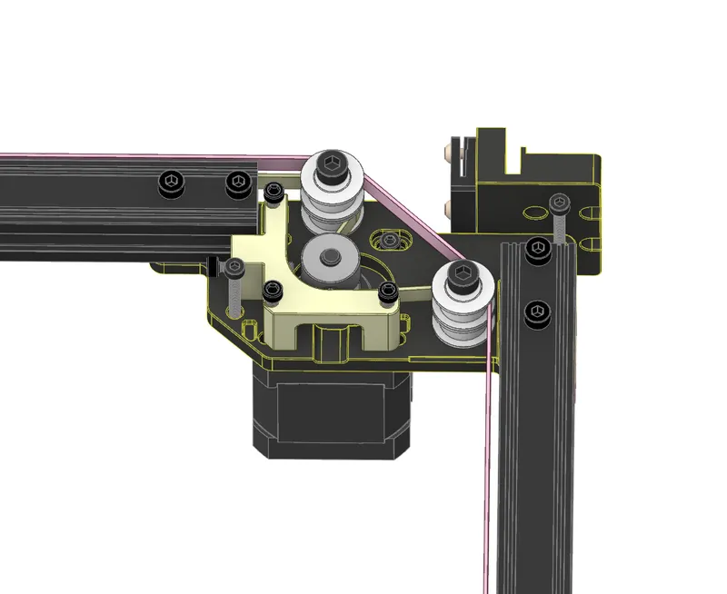 All-Wheel Drive (AWD) Mod for Sovol SV08 3D Printer by Nadir @ CN3D ...