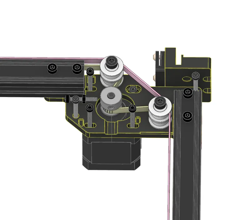 All-Wheel Drive (AWD) Mod for Sovol SV08 3D Printer by Nadir @ CN3D ...