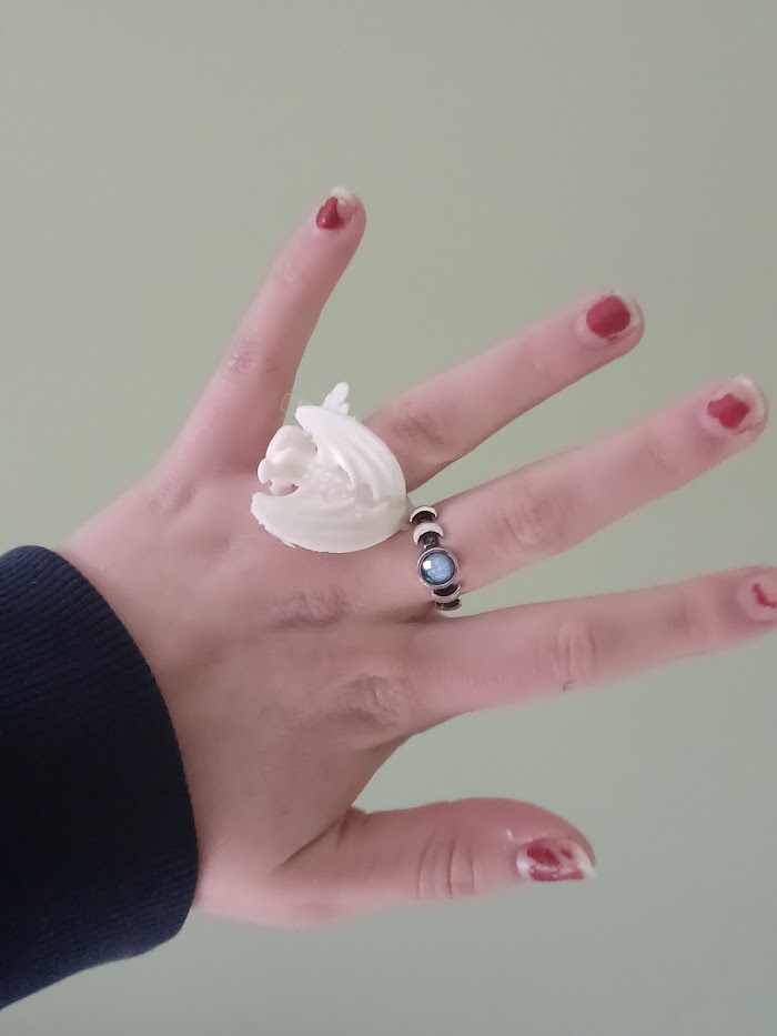 babydragon ring by Peter Farell | Download free STL model | Printables.com
