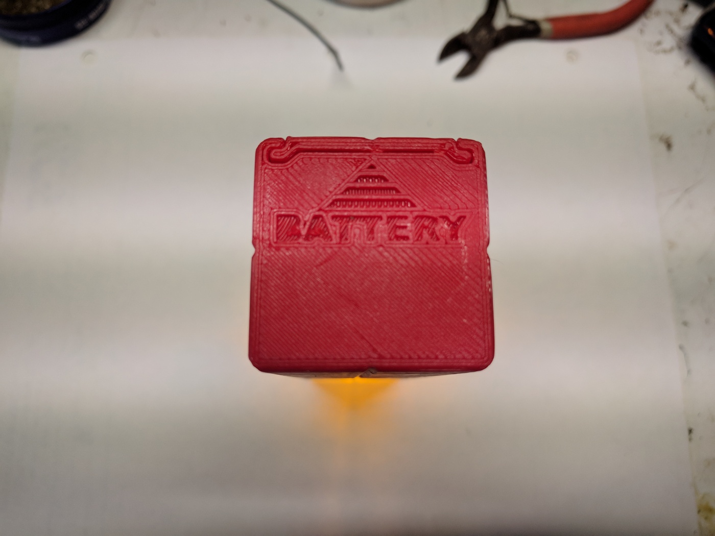 Minecraft Torch - Sliding Battery Door by Chimore | Download free STL ...