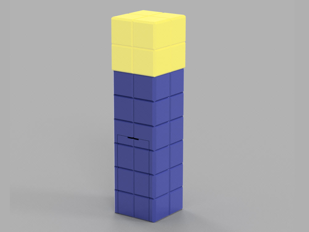 Minecraft Torch by Chimore | Download free STL model | Printables.com