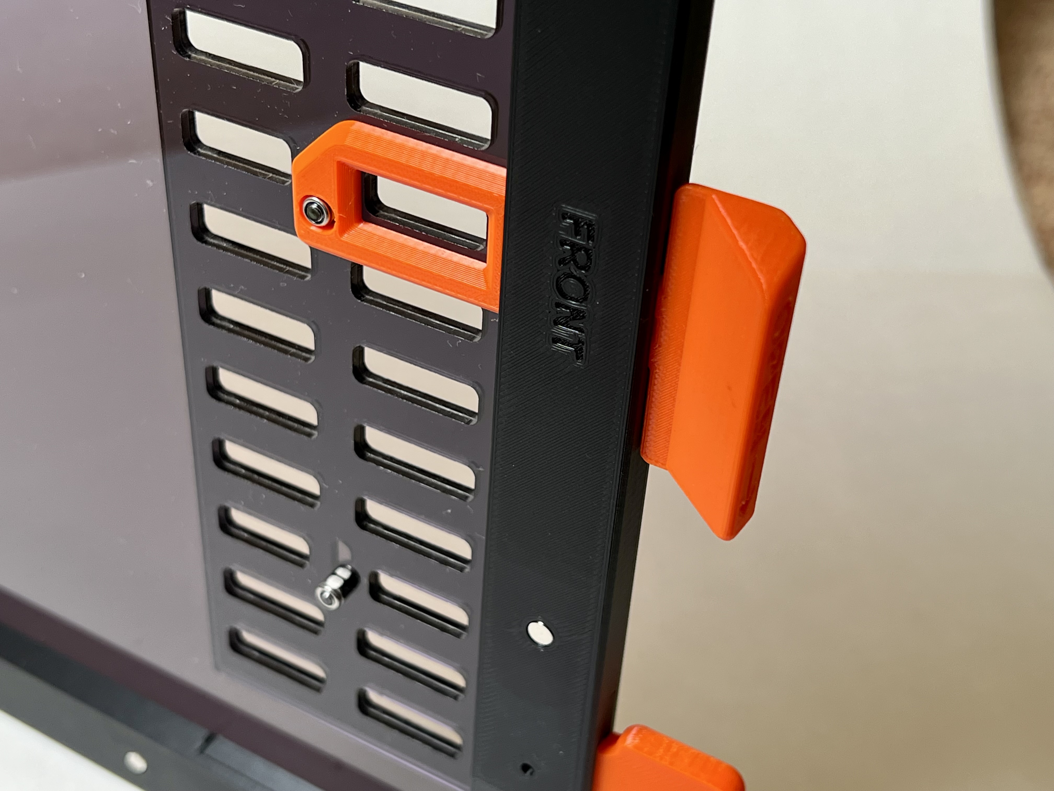 Prusa Core One Magnetic Top Cover with Integrated Vent Handle by dteng ...