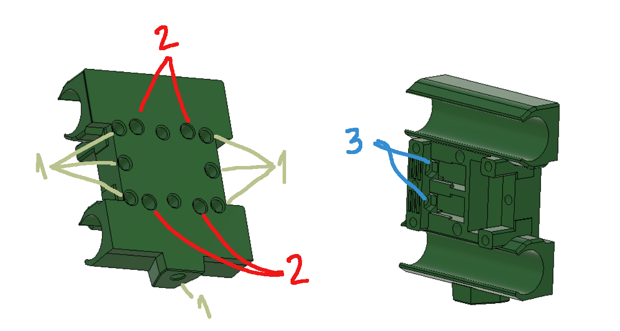 Hypercube Evolution Direct Drive Hotend by Rwetzel | Download free STL ...