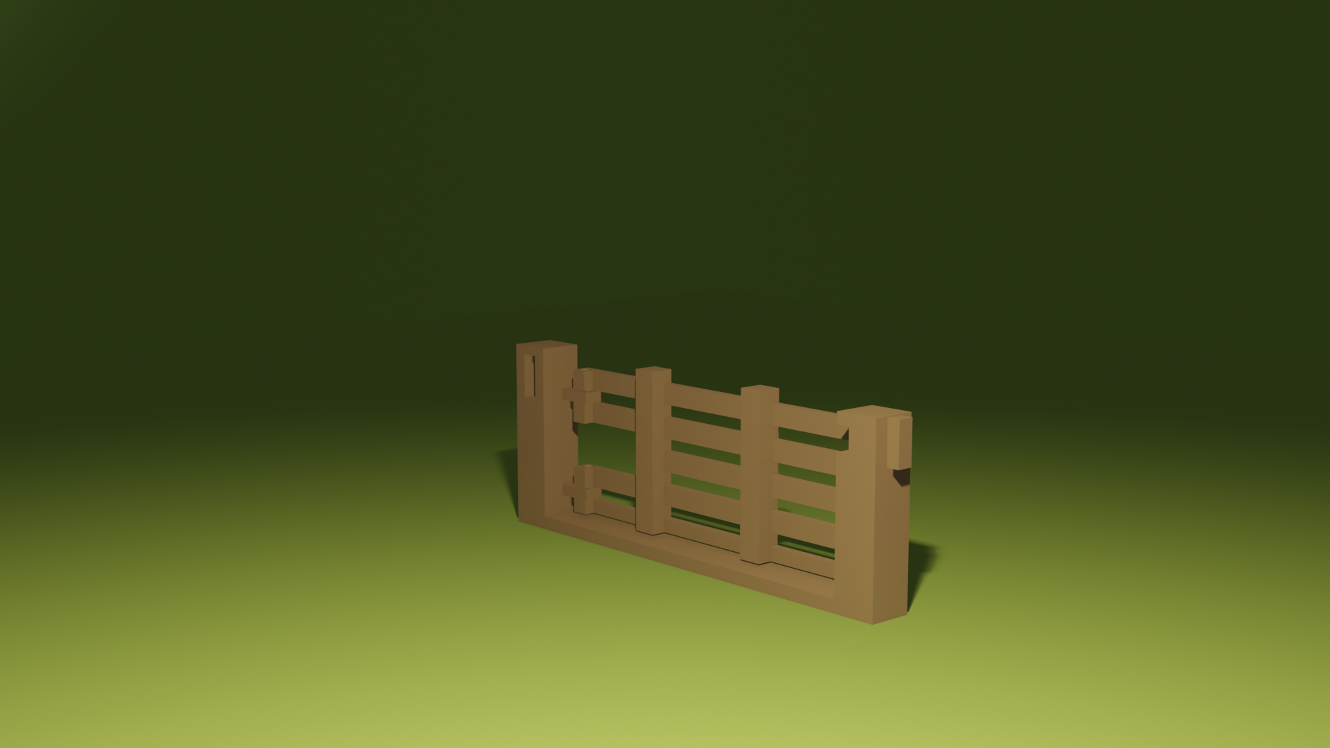 Modular farm fence by HideaKi | Download free STL model | Printables.com