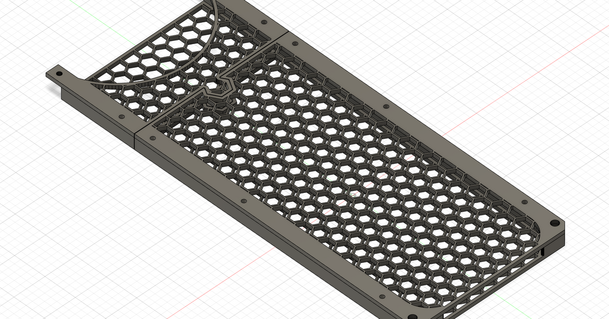 MMU2 Filament Retract Bank (Buffer) Panels and Base by Canabalooza ...