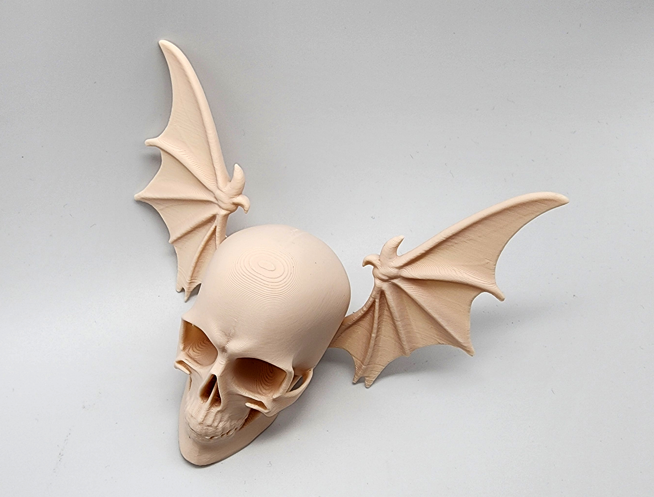Bat-Wing Skull by Triple G Workshop | Download free STL model ...