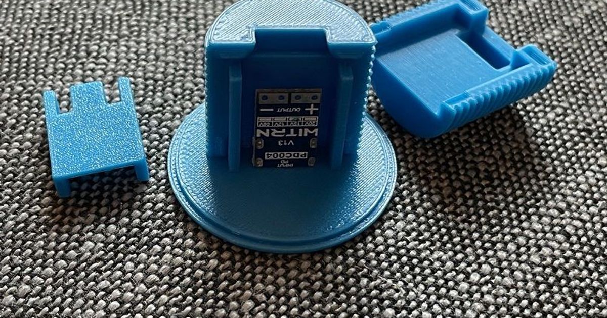 USB-C PD Fixed Voltage Module Bulkhead by BDizzle | Download free STL ...