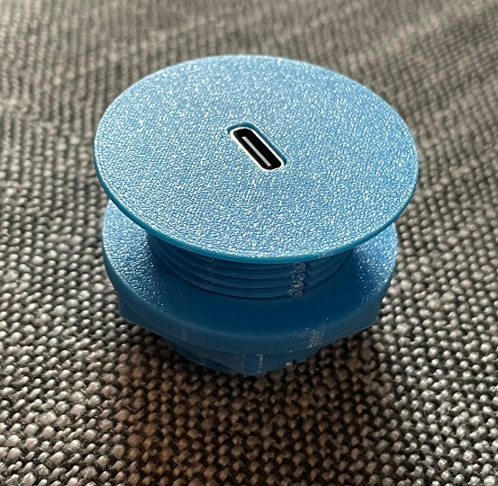 USB-C PD Fixed Voltage Module Bulkhead by BDizzle | Download free STL ...