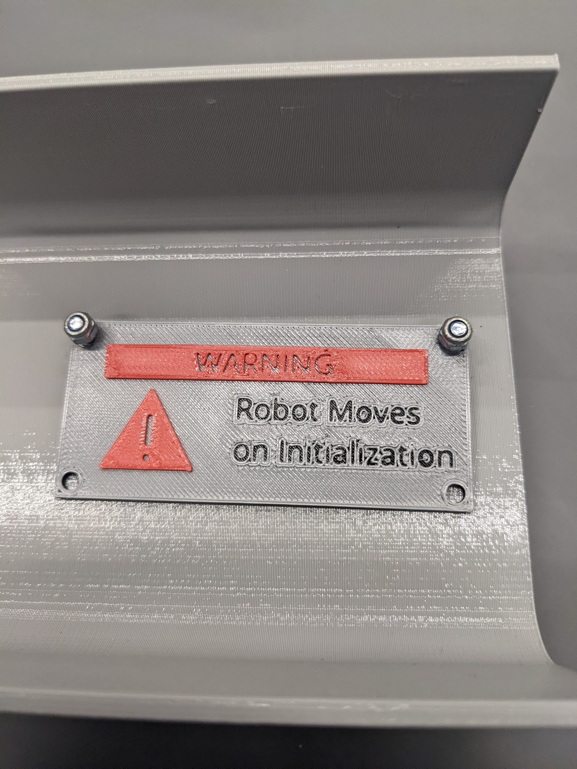 FTC Robotics - Servo Warning Label by Steam Labs | Download free STL ...