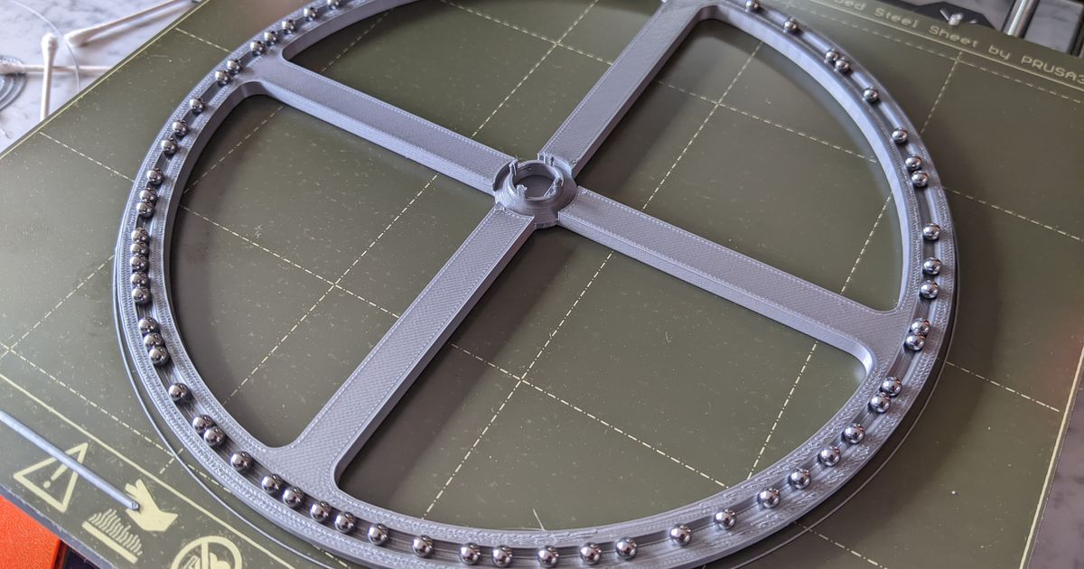 Monitor turntable by B Keith | Download free STL model | Printables.com