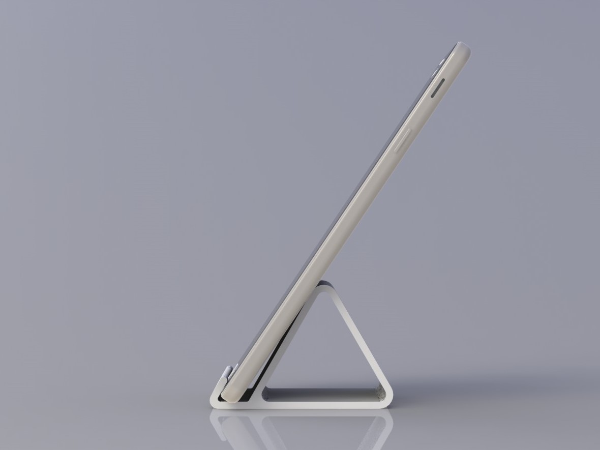Small Phone Stand by Kx | Download free STL model | Printables.com