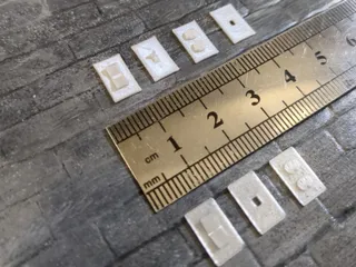 Miniature Scale Reference Figures (1:12/1:24/1:48) by Seagull Denim ...