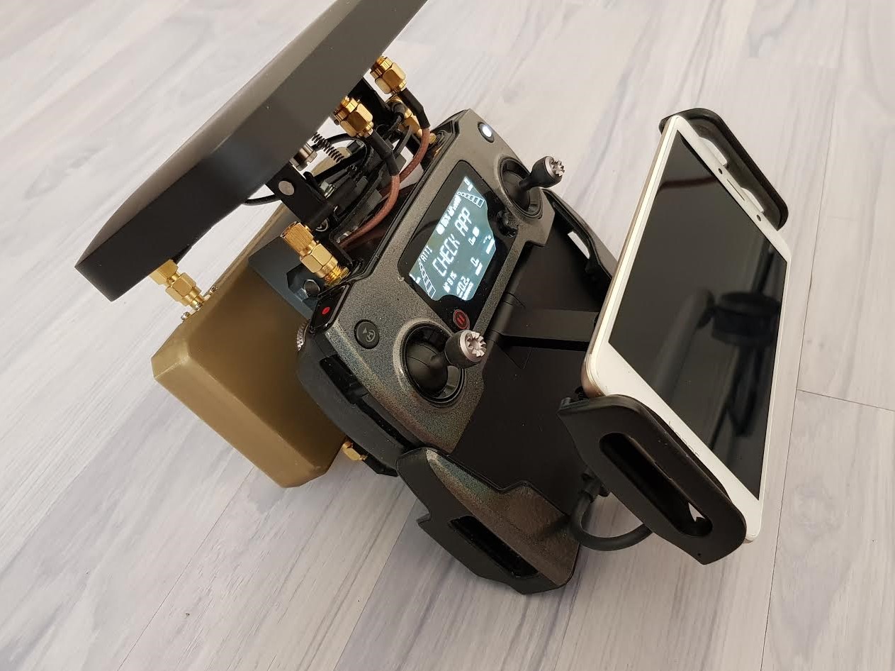 DJI Dual 4W Range extender (and all drones at 2.4G) by M600 | Download ...