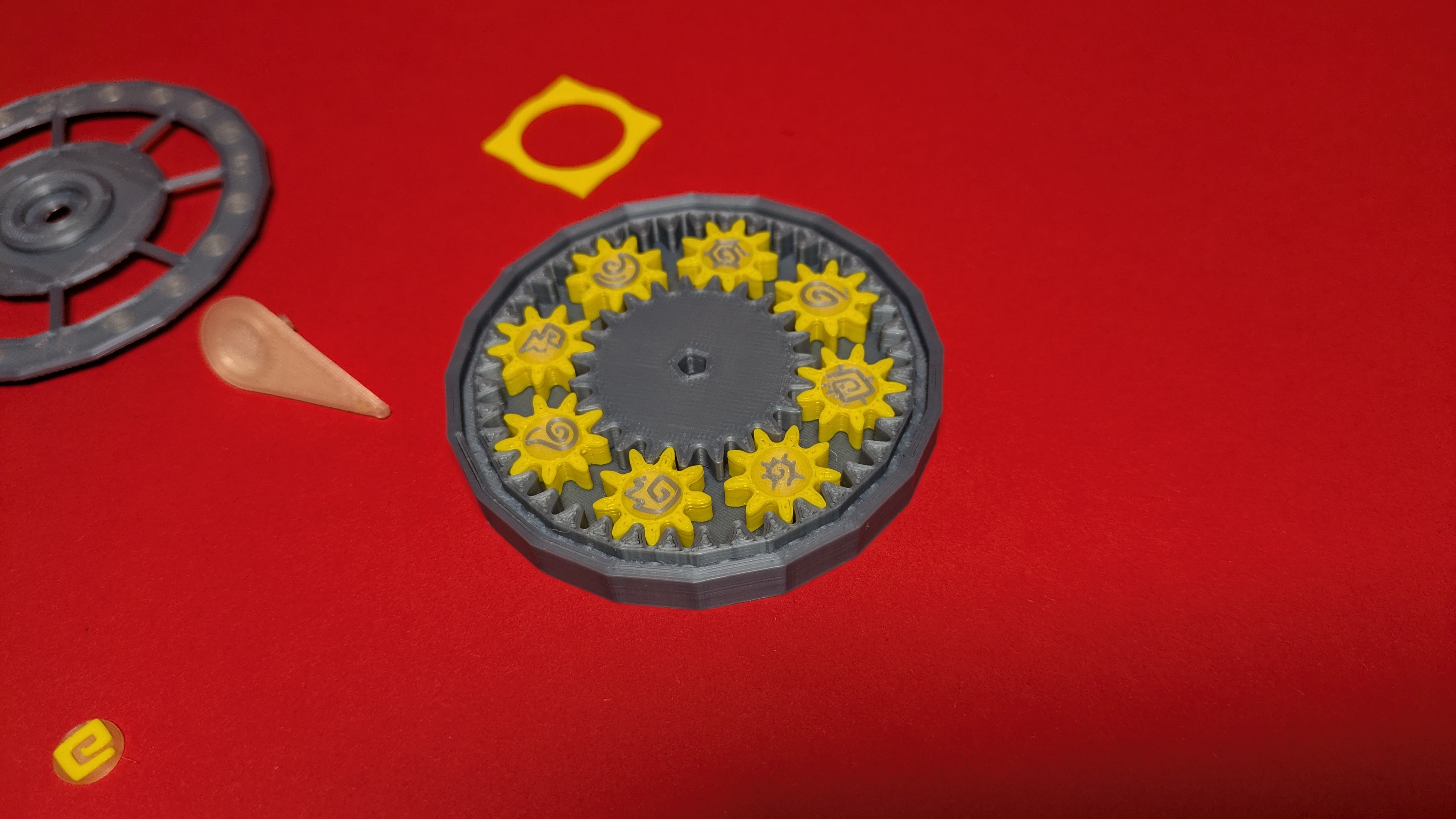 Magic the Gathering / Elestrals Planetary Gear Life Counter by 3DHippo ...