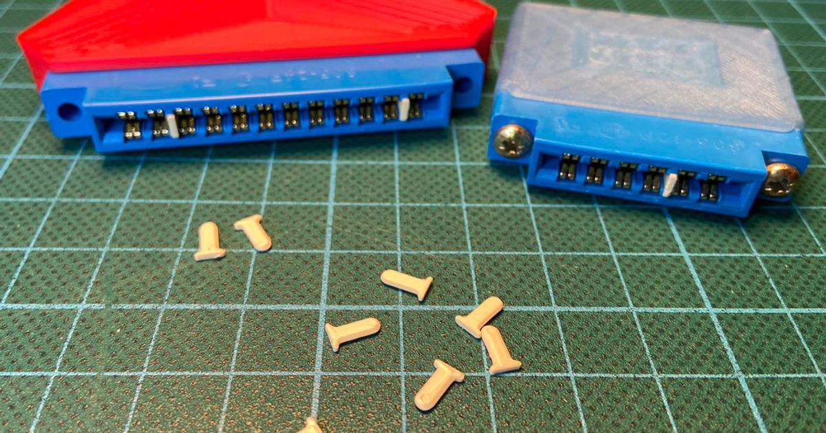 Edge Connector Keying Insert (C64 User Port) by Bigby | Download free ...