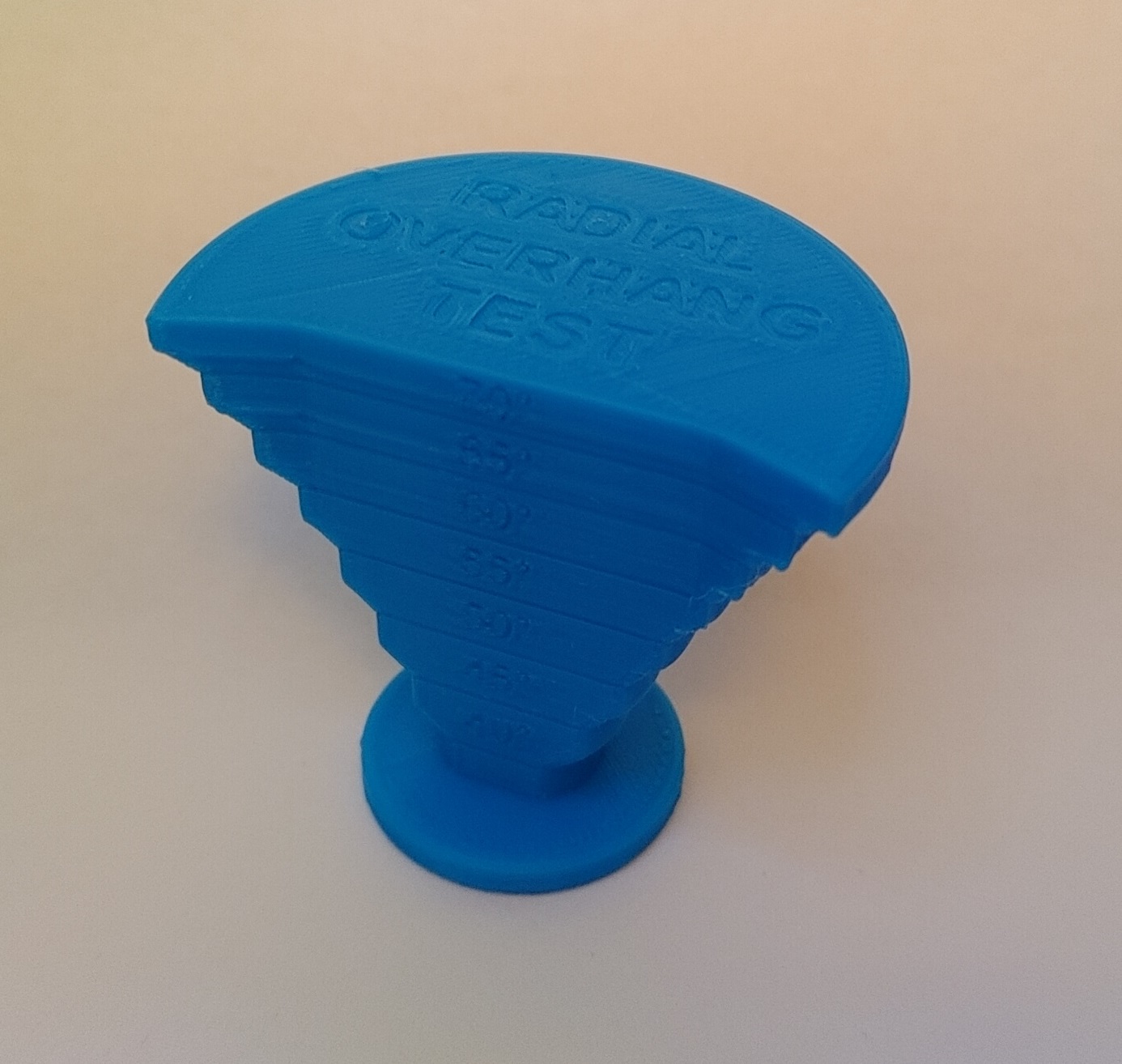 Radial Overhang Test by NewsVan | Download free STL model | Printables.com