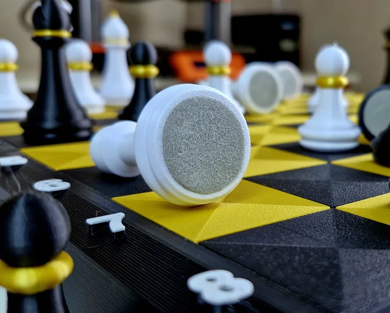 Chess board by Radical Maker | Download free STL model | Printables.com