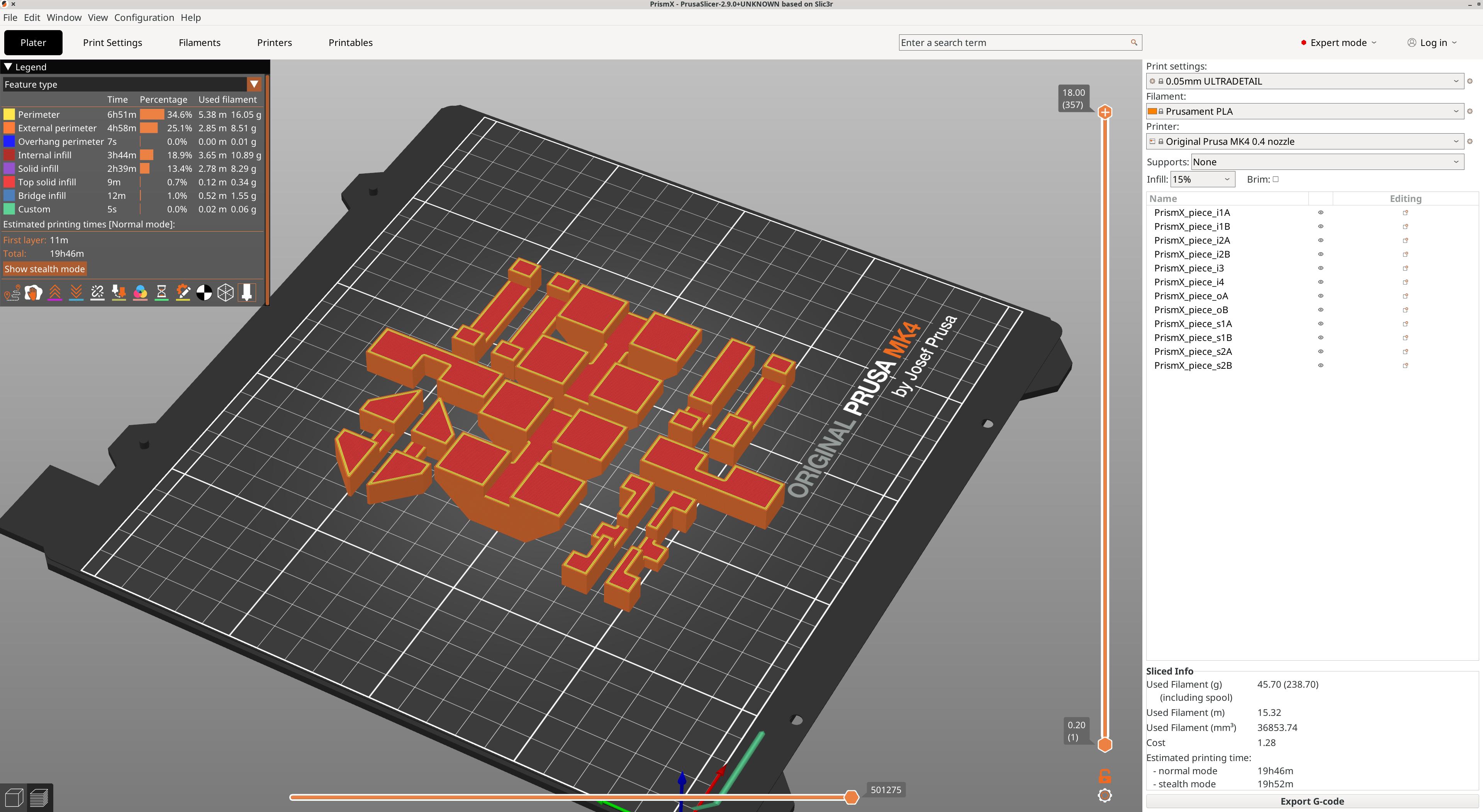 Kumiki cube - prism X by Paul Cobbaut | Download free STL model ...