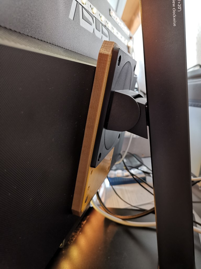 VESA 100 Monitor Adapter by StonXX | Download free STL model ...